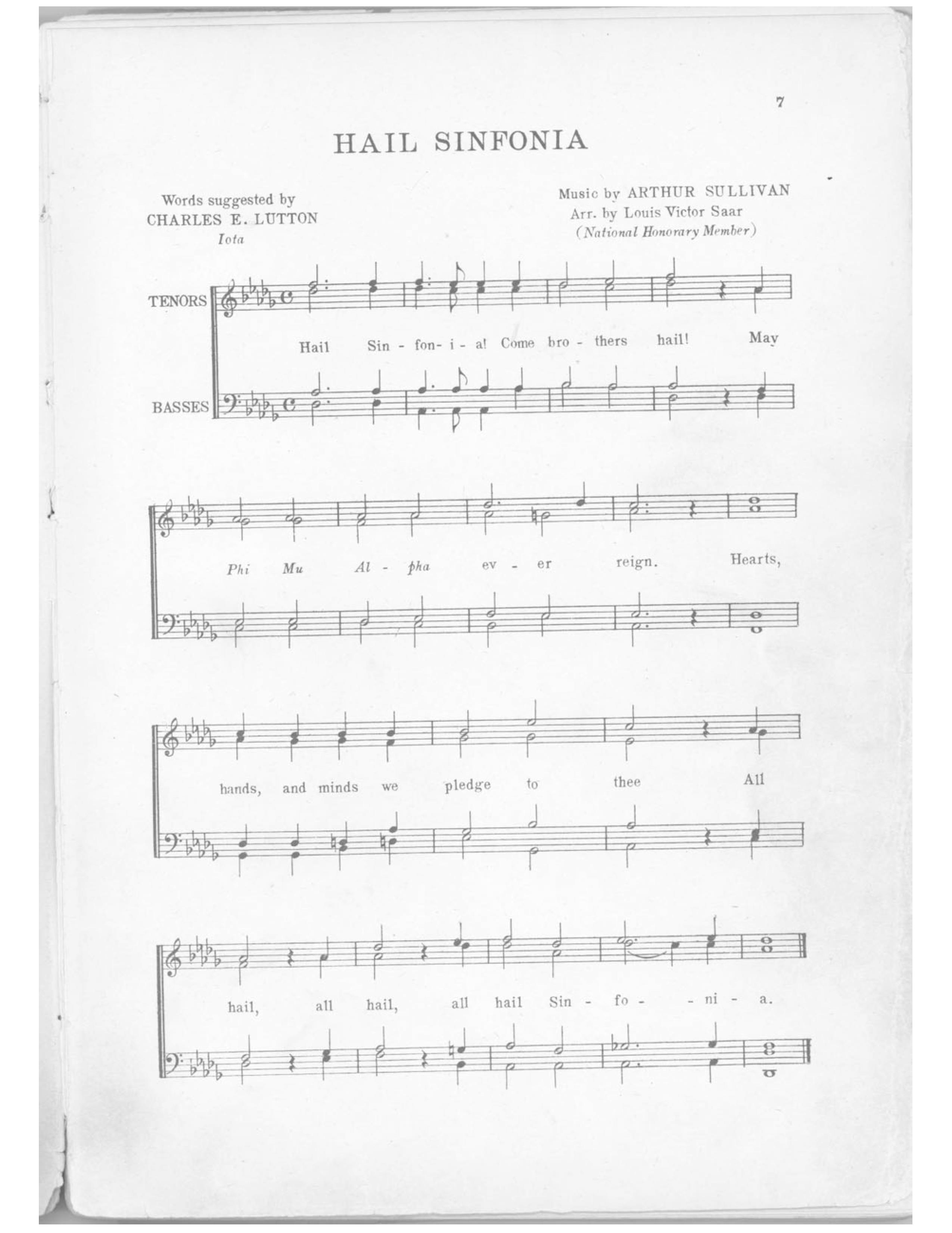 Hail Sinfonia – David J. Eltz